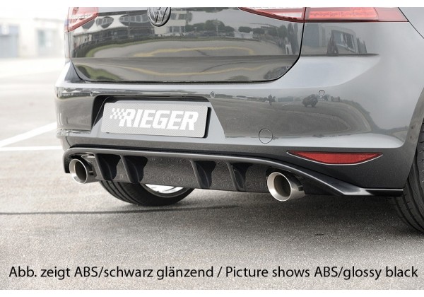 Spoiler trasero Rieger VW Golf 7 GTI 04.13-12.16 (antes de restyling)/3 ...