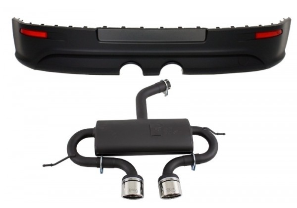 Añadido Vw Golf V (2003-2007) R32 Look+complete Exhaust System